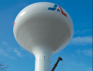 Phoenix Fabricators | Composite Elevated Water Tank Designs